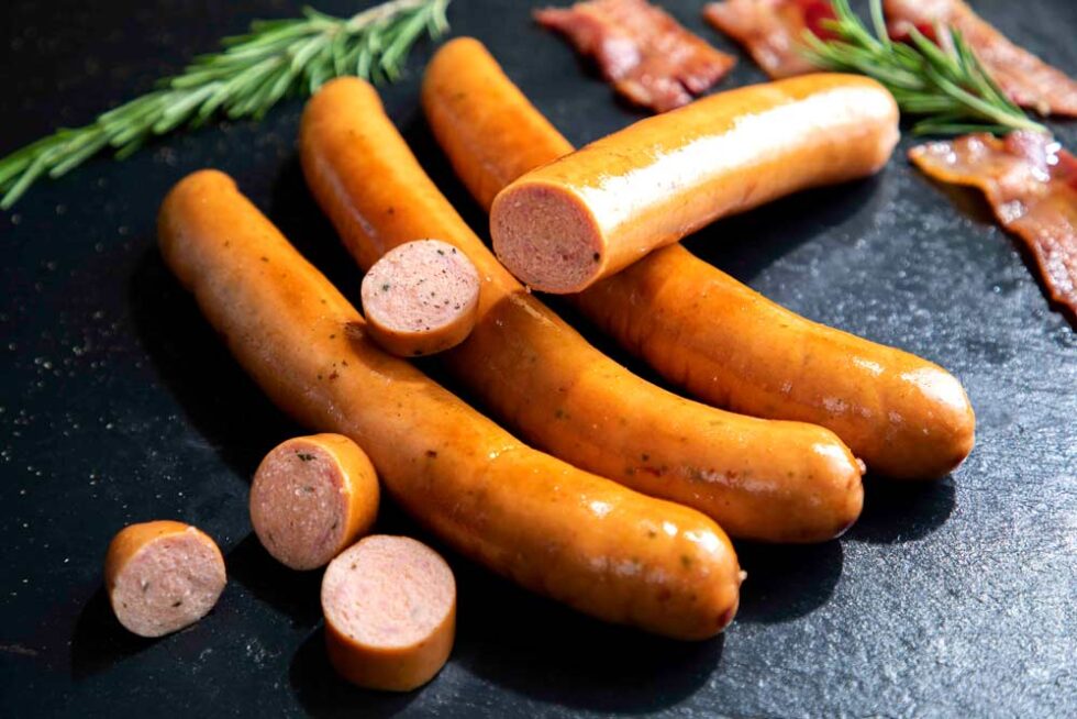 Krakauer Bacon Frankfurter XXL 25cm | The Sausage Man