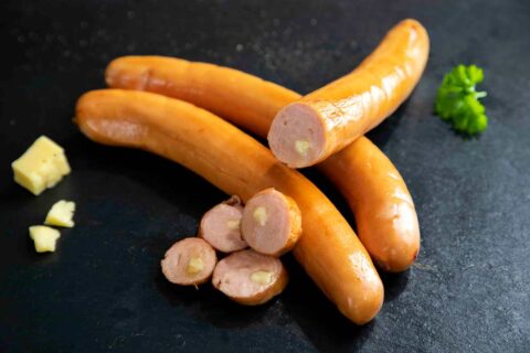 Authentic Cheese Frankfurter XXL 25cm | The Sausage Man