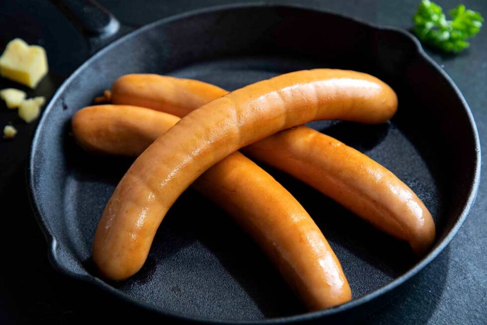 Authentic Cheese Frankfurter XXL 25cm | The Sausage Man