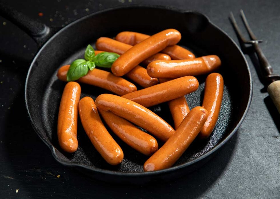 Tasty Vienna Pork Mini Frankfurters 8cm | The Sausage Man