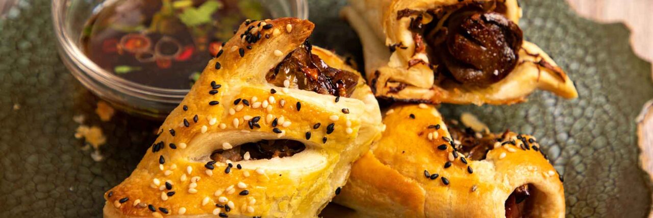 Recipe For Gyoza Sausage Roll – The Sausage Man